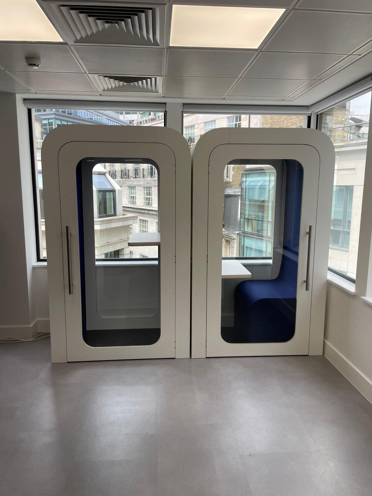 Dapapod stand, sit office pod